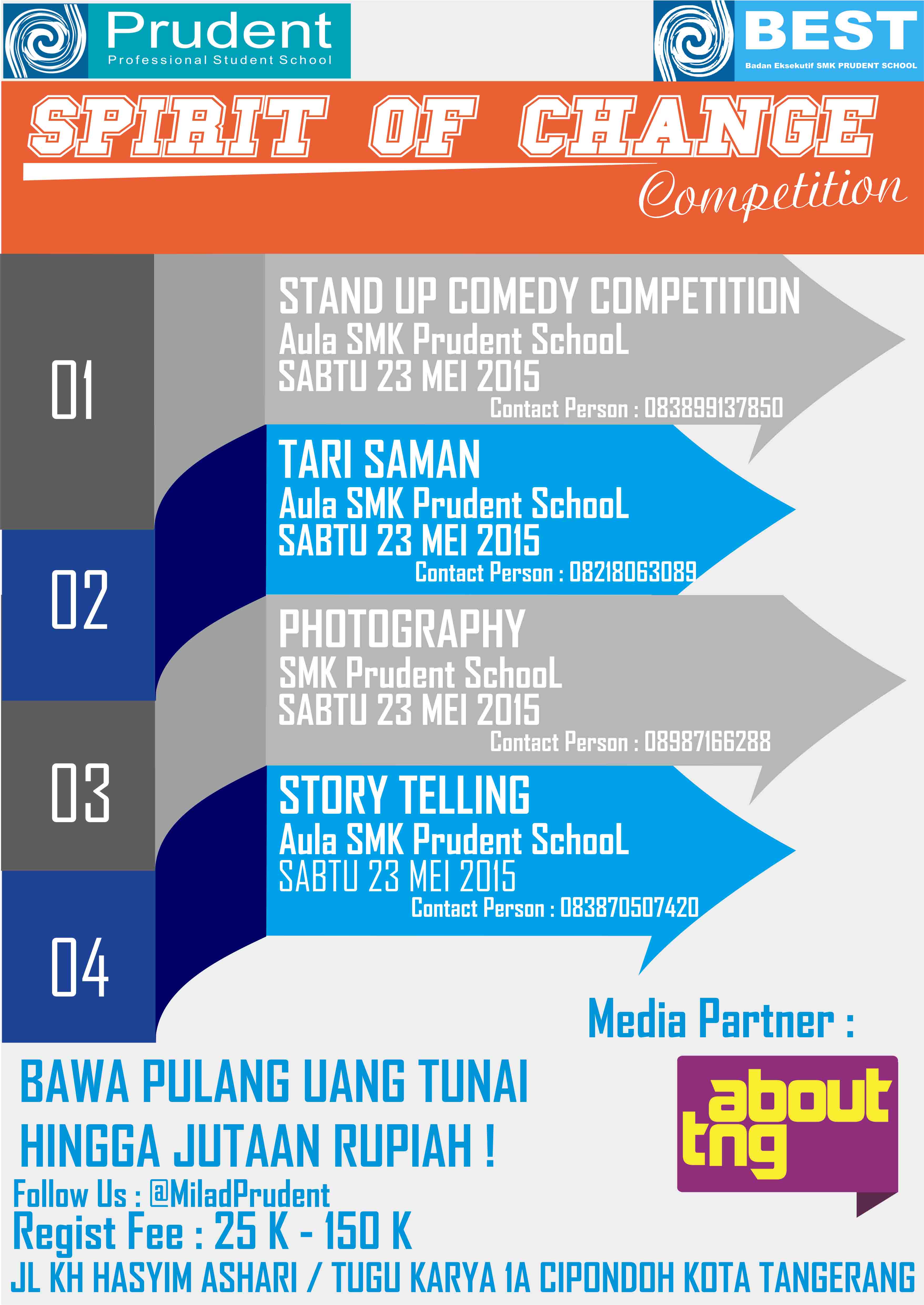 SPIRIT OF CHANGE “Competition” - About Tangerang